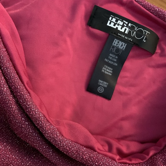 Beach Riot | Swim | Free People Beach Riot Celine Shine One Piece Size ...